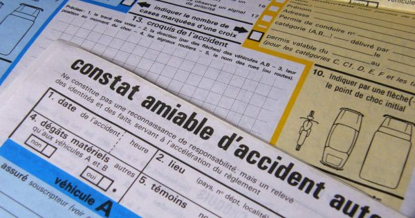 Quand remplir un constat amiable ? - Motorcycle Boy